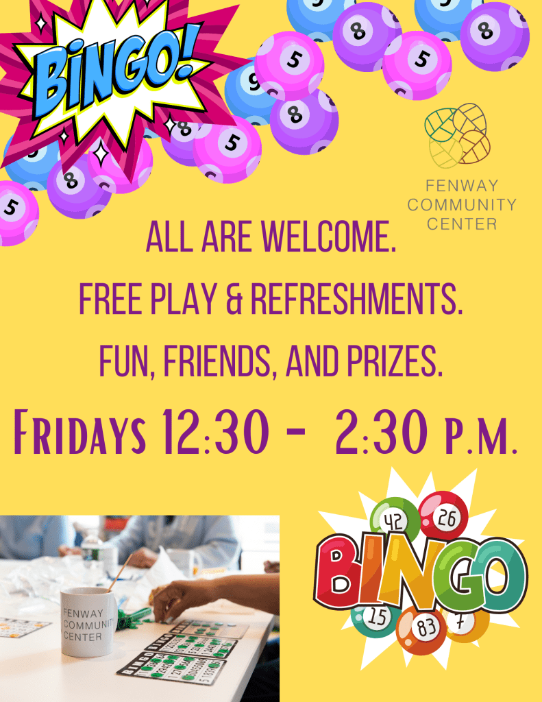 Upcoming Events – Fenway Community Center